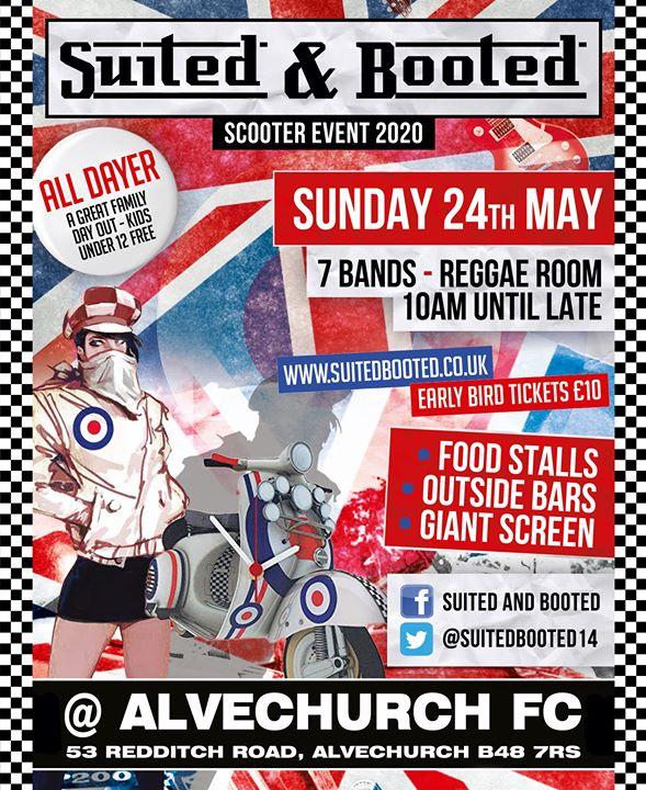 Suited & Booted Mod & Ska Festival Bank Holiday Sunday All Dayer ...
