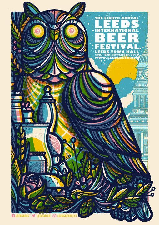 9th Leeds International Beer Festival – Festival Flyer