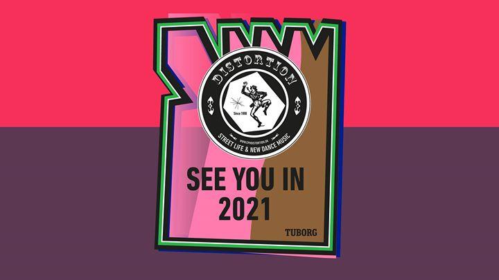 Distortion 2020 – Festival Flyer