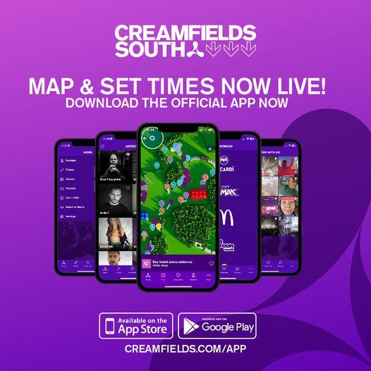 Creamfields news : Creamfields South set times and GPS map live now in ...