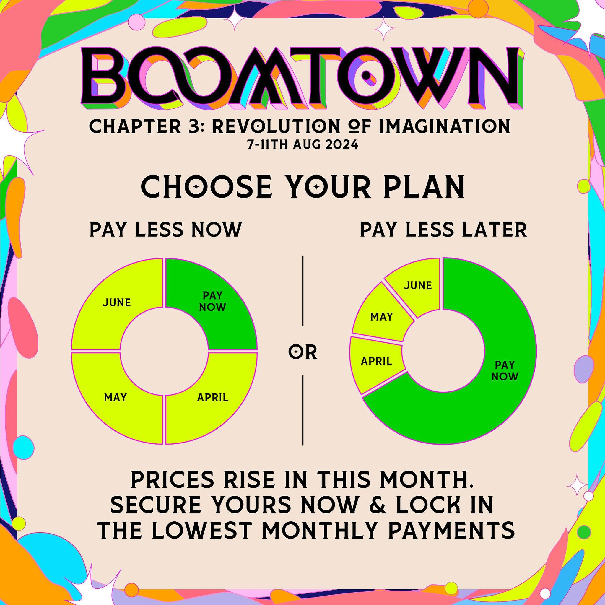 Boomtown Chapter Three: Revolution of Imagination – Festival Flyer