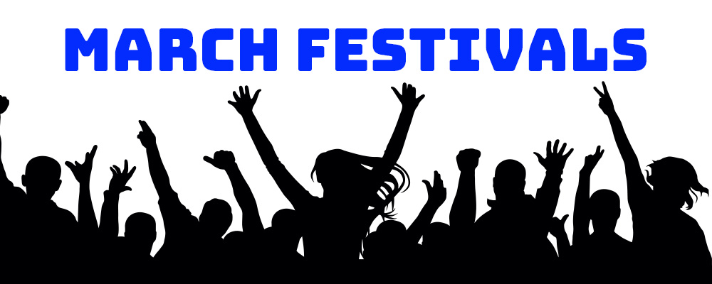 March Festivals – Festival Flyer