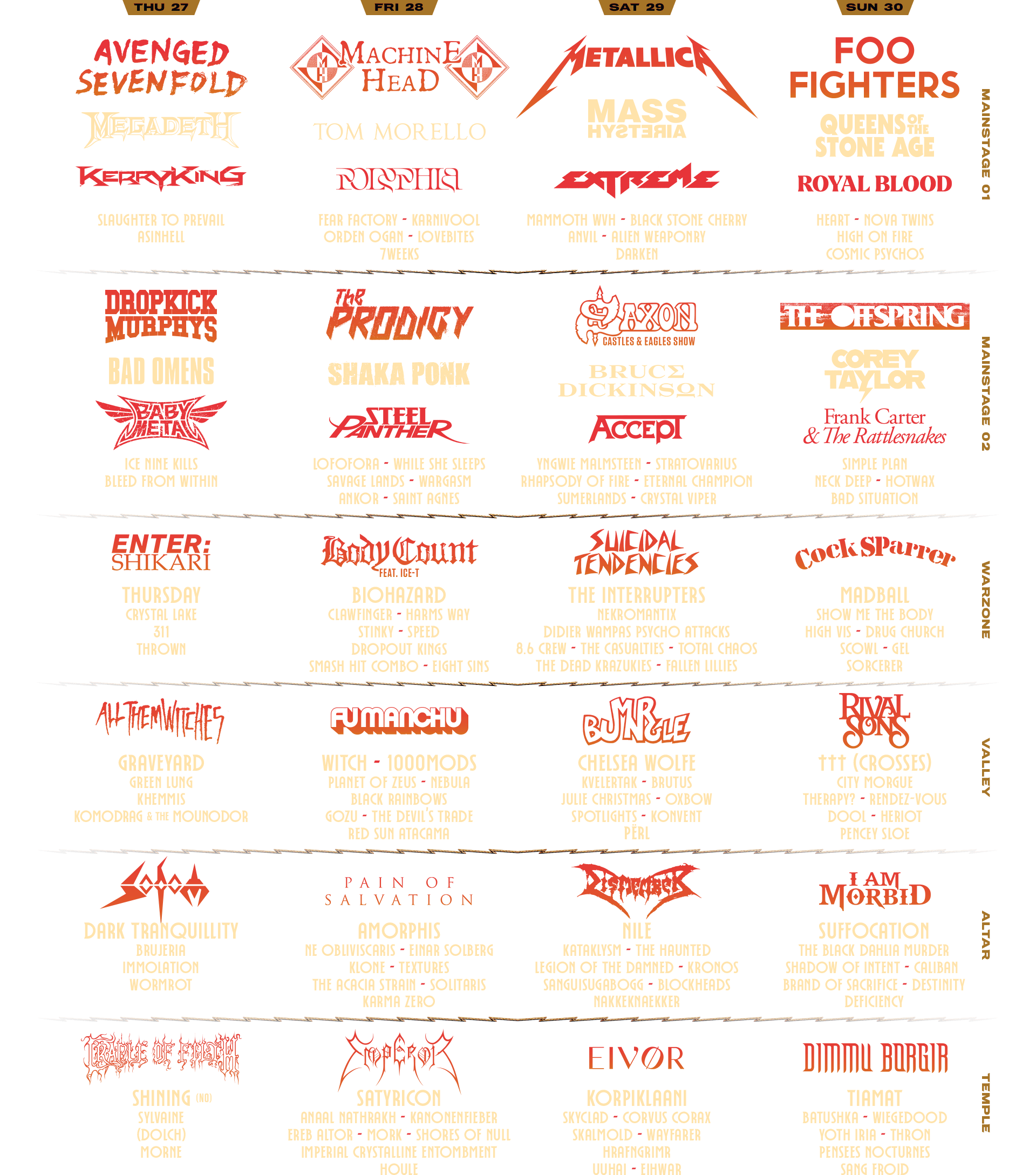 Hellfest (France) – Festival Flyer