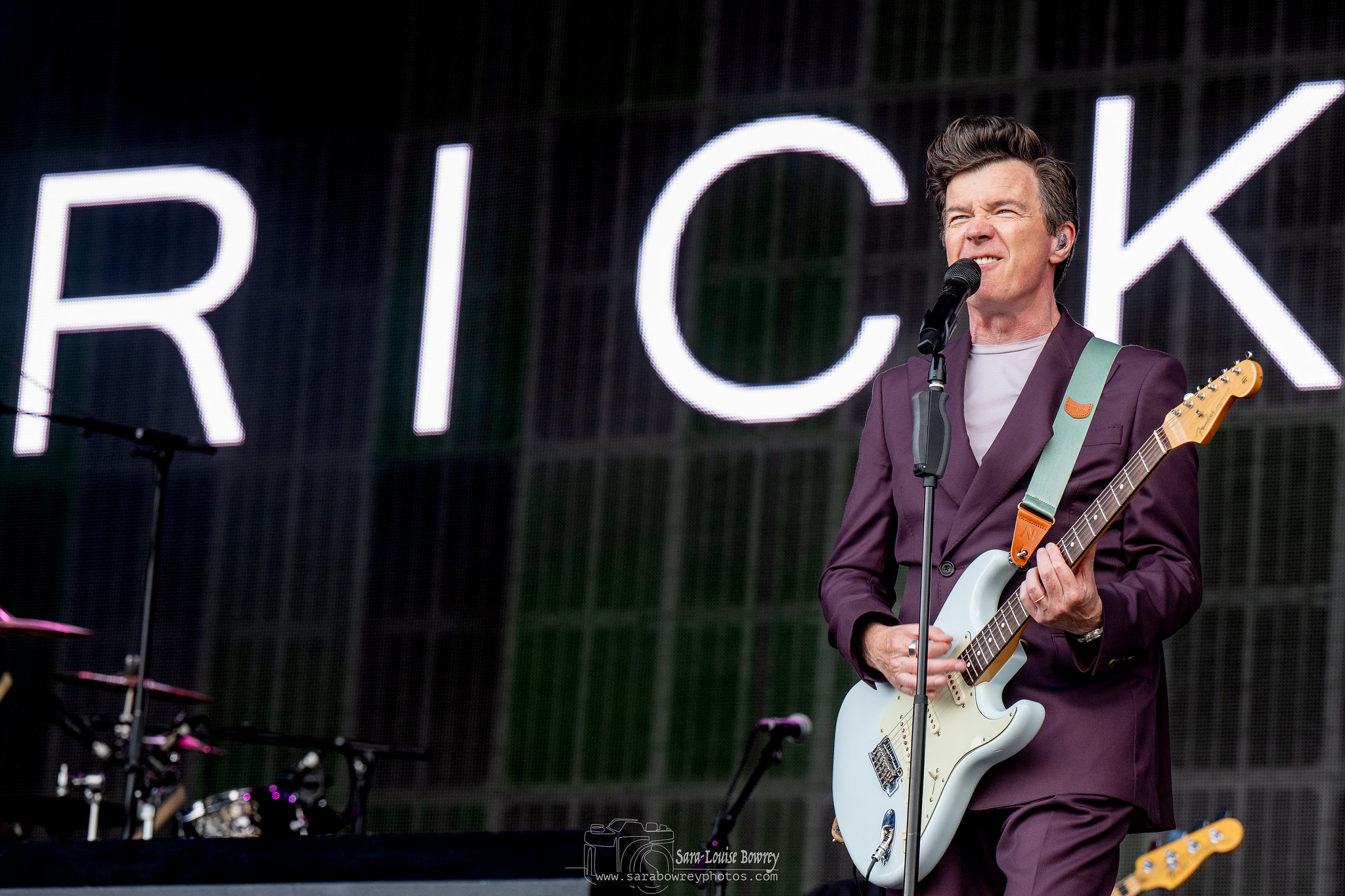 rick astley – Festival Flyer