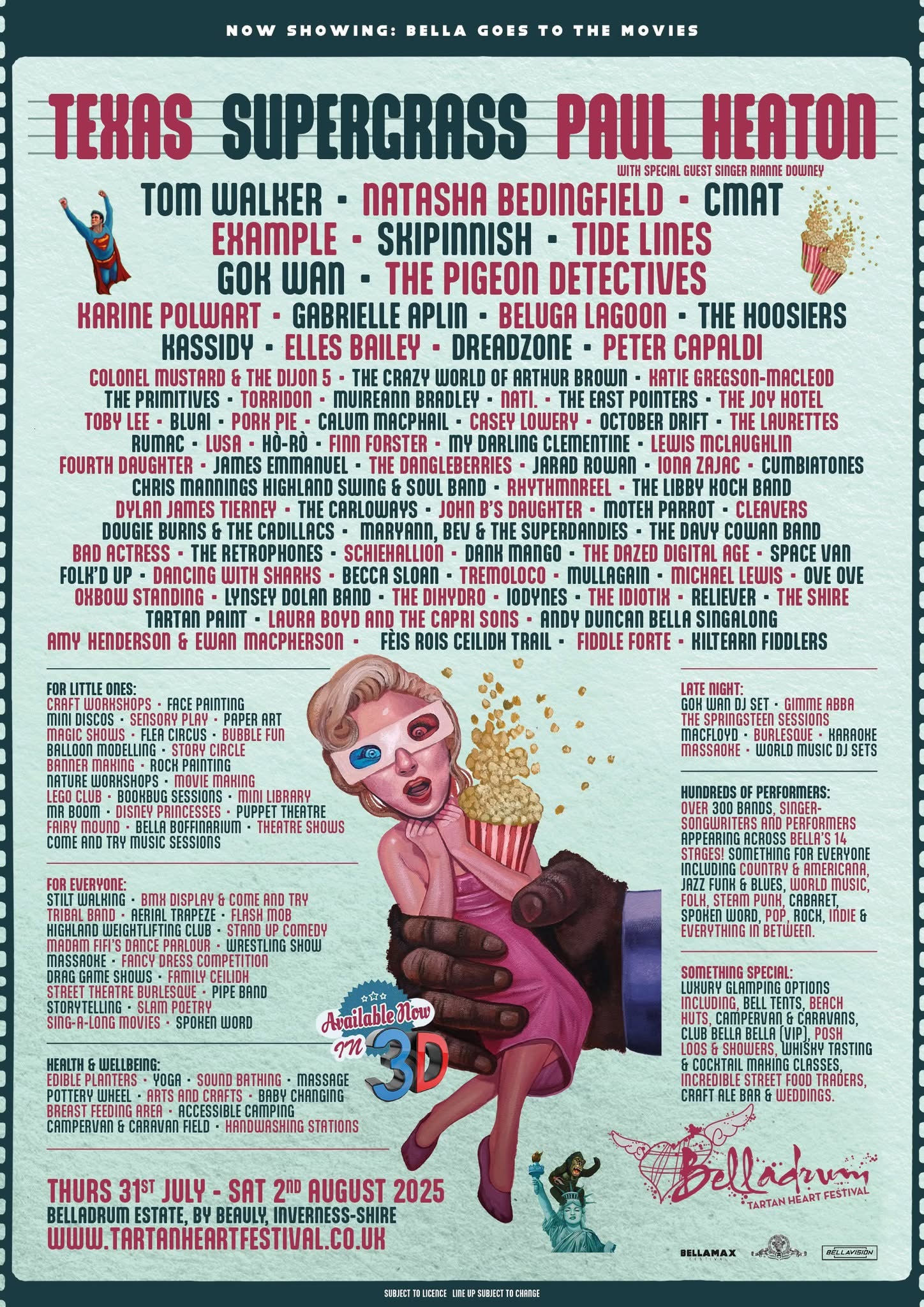 belladrum 2025 – Festival Flyer