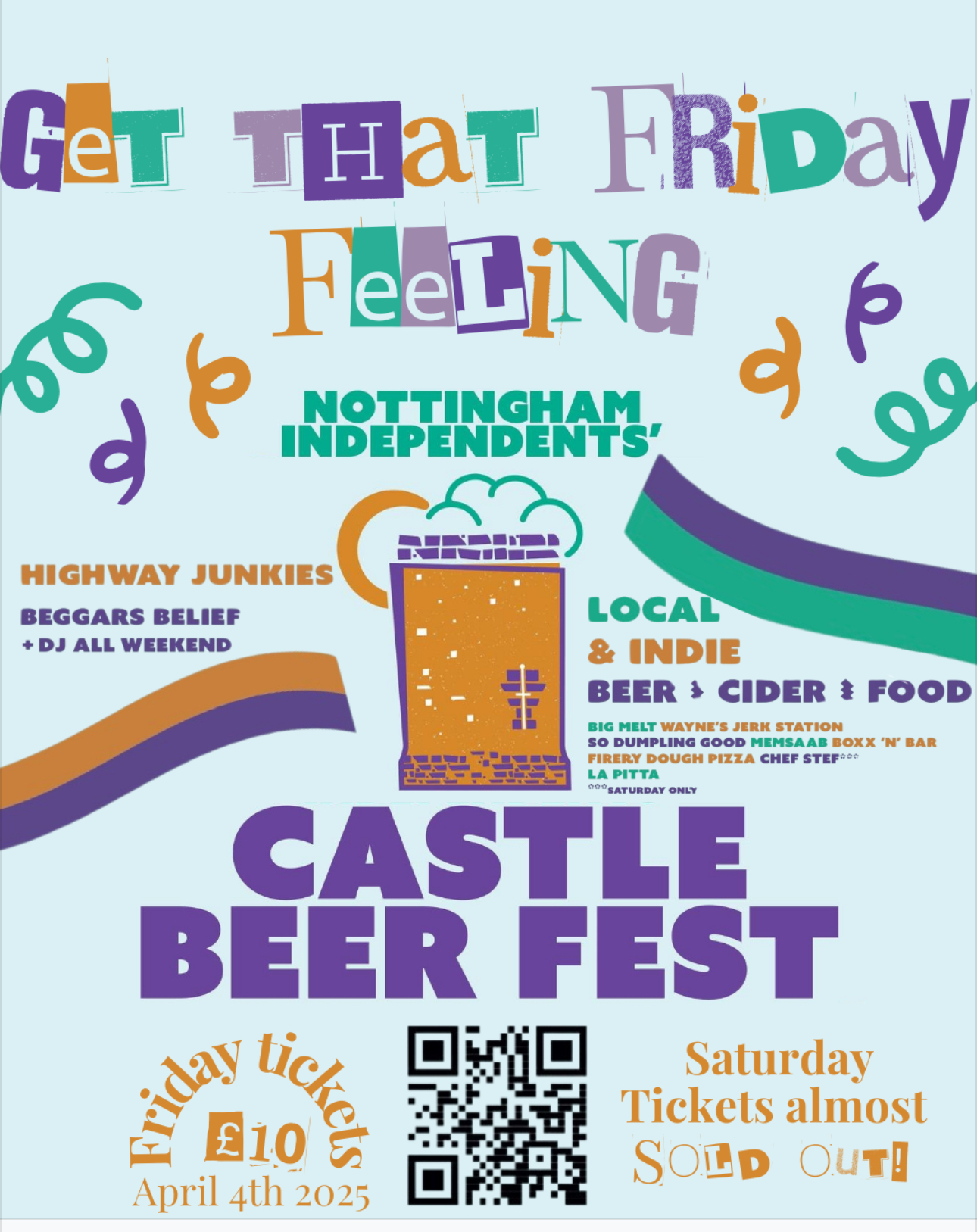 castle beer festival 2025 – Festival Flyer