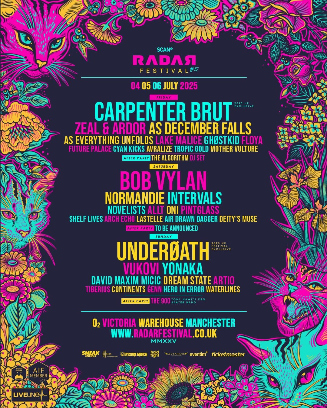 radar festival – Festival Flyer